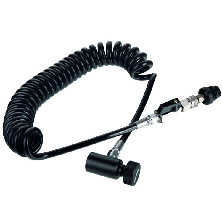 PowAir Shutter Paintball Remote System mit On/Off Ventil