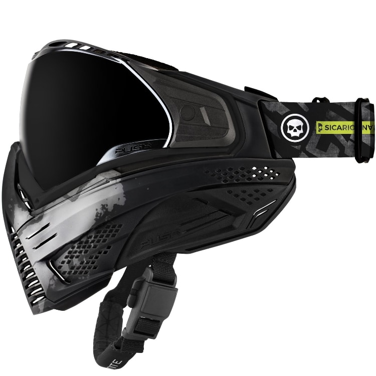 Push Unite Paintball Maske - Special Edition White Camo