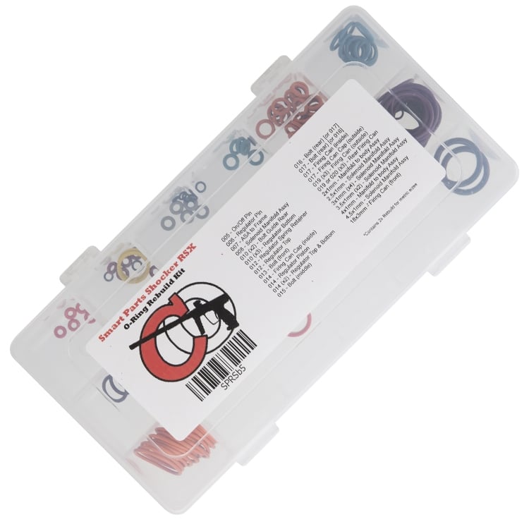 Captain O-Ring MacDev Clone VX Colored O-Ring Kit Box, LARGE