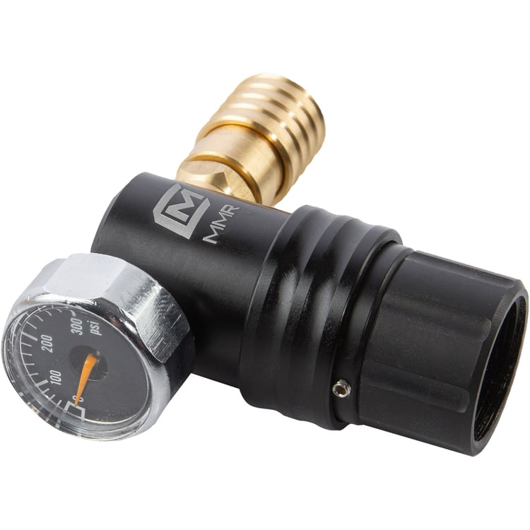 Mancraftt MMR Regulator mit US Fitting (Manometer seitlich)