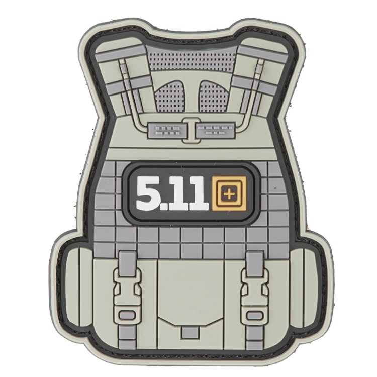 Paintball / Airsoft PVC Klettpatch (5.11 - Tactical Vest)
