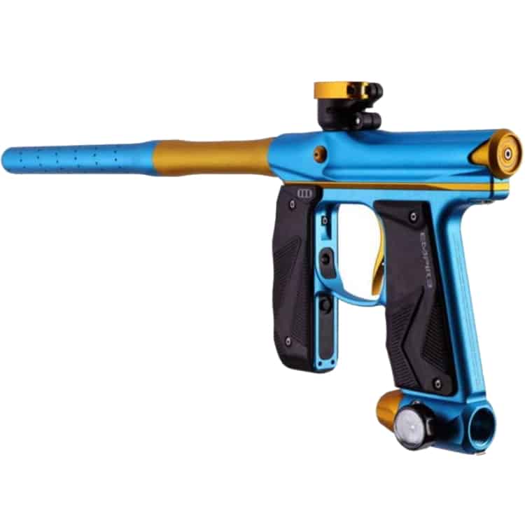 Empire Invert Mini GS Paintball Markierer (Dust Light Blue/Dust Gold)
